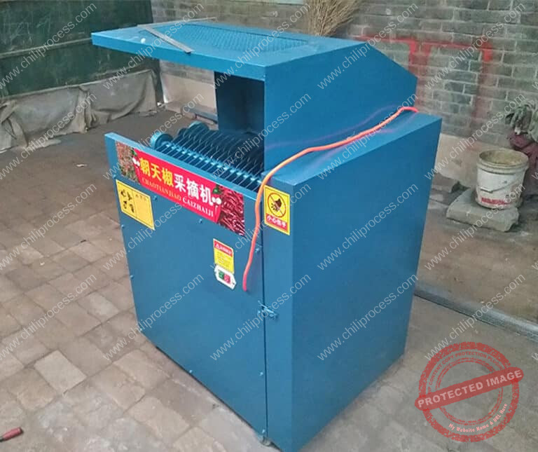Automatic Chili Pepper Picking Machine - Chili Processing Machine ...
