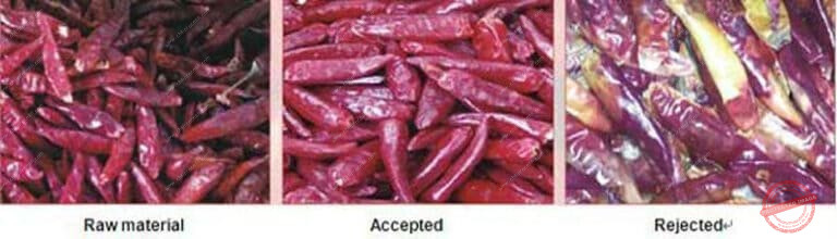 Automatic Chili Pepper Color Sorting Machine - Chili Processing Machine ...